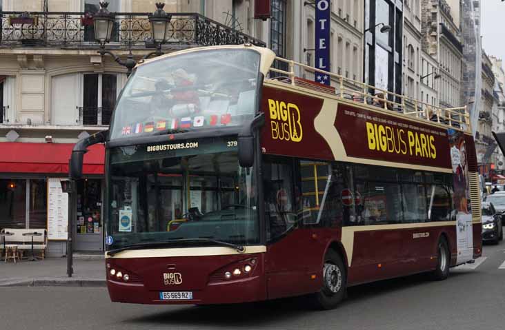 The Big Bus Company | Paris | SHOWBUS FRENCH BUS IMAGE GALLERY