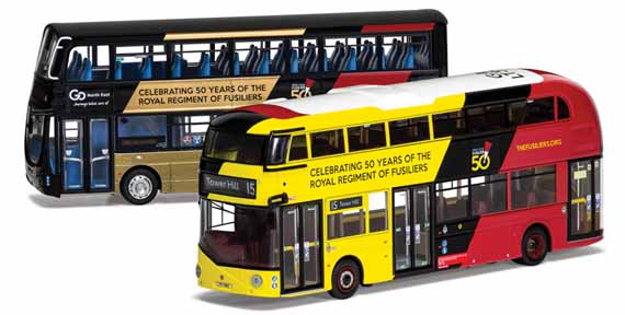 Go-Ahead London Showbus Model Fleet Focus
