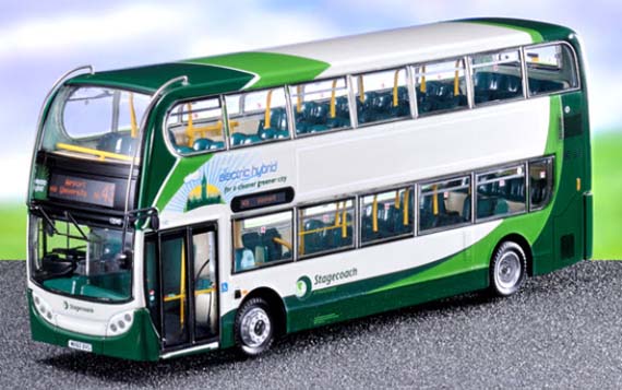 4mm scale diecast model buses and coaches