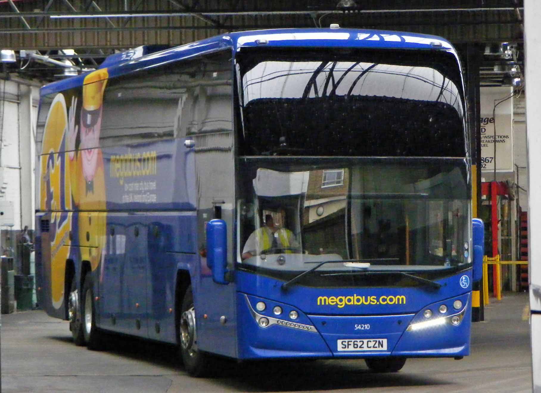Megabus UK - SHOWBUS BUS IMAGE GALLERY
