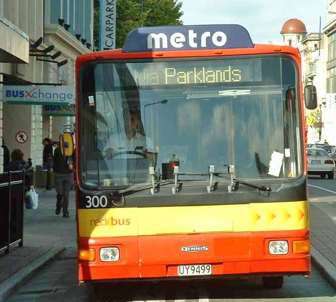 Red Bus | Christchurch | NEW ZEALAND BUS IMAGE GALLERY | SHOWBUS ...